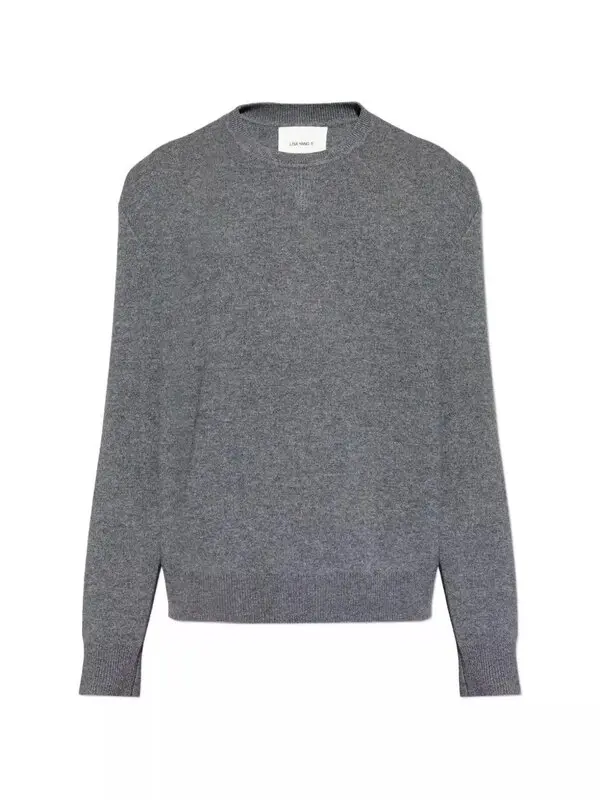 LISA YANG Edmond Ribbed Crew Neck Long Sleeve Pullover