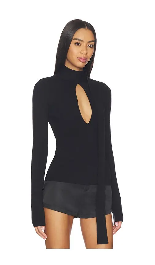 Superdown Gracen Scarf Sweater