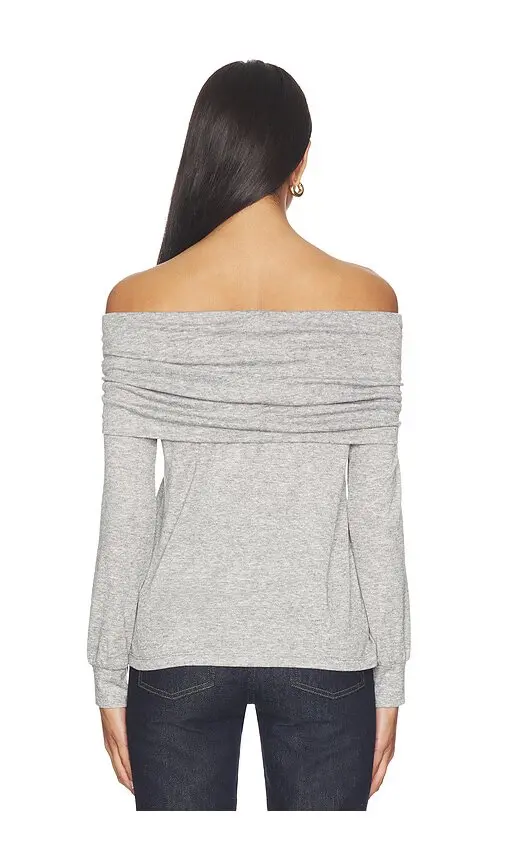 BOBI Off The Shoulder Jersey Top
