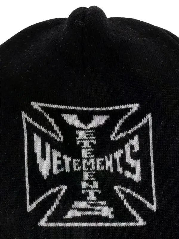 Vetements Logo-detail Beanie Hat