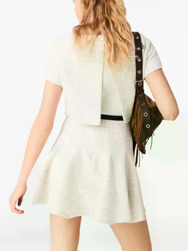 Maje Tweed-effect Shirt