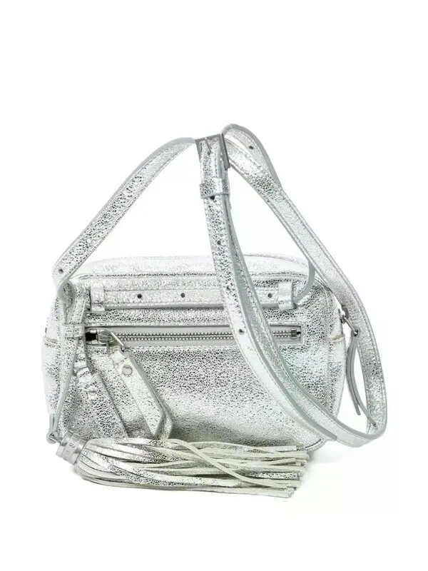 Saint Laurent Lou Tassel-detail Belt Bag - Silver