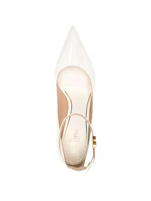 Valentino Garavani Tan-go Heeled Pumps - White