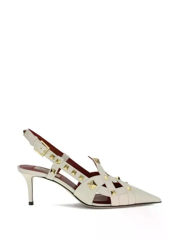 Valentino Garavani Studded Pointed Heeled Pumps