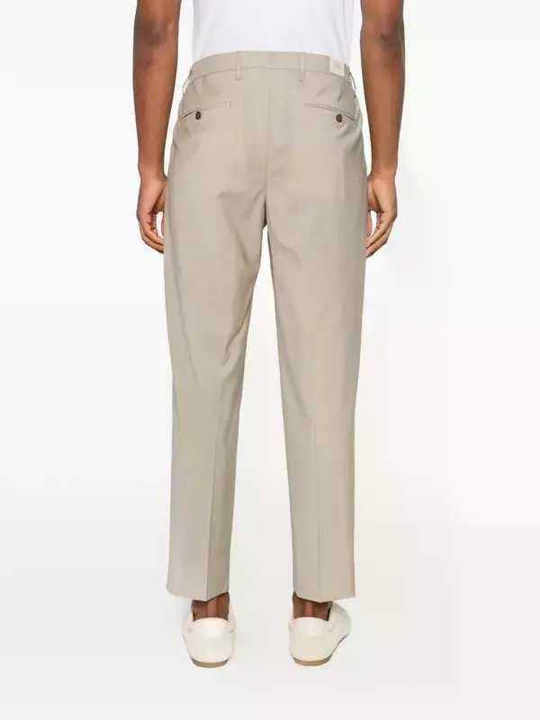 BRIGLIA 1949 Tailored Pleated Trousers - Neutrals
