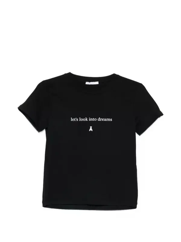 Patrizia Pepe Statement T-shirt - Black