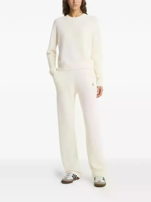 Sporty & Rich Logo Trousers - Neutrals
