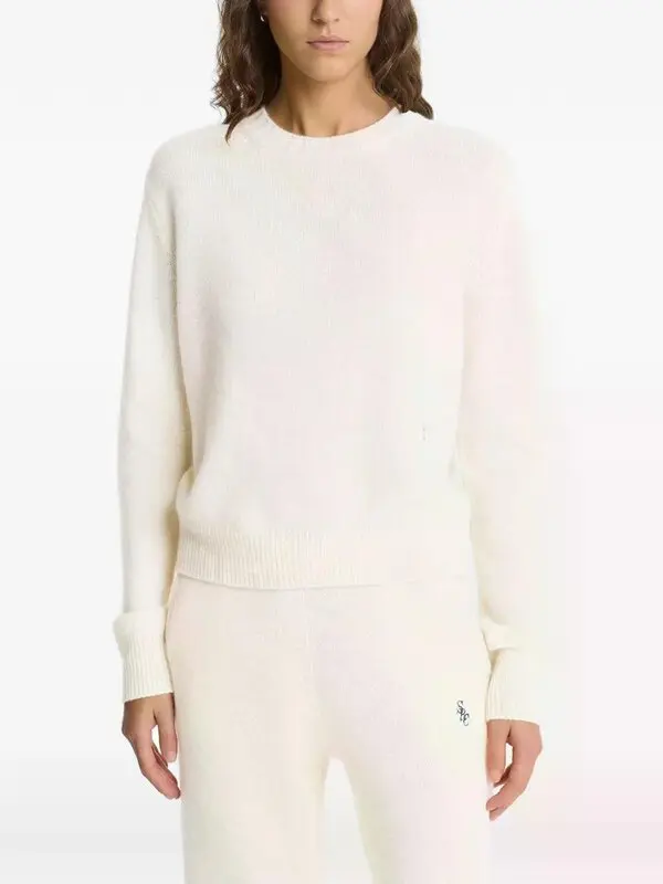 Sporty & Rich Logo Trousers - Neutrals