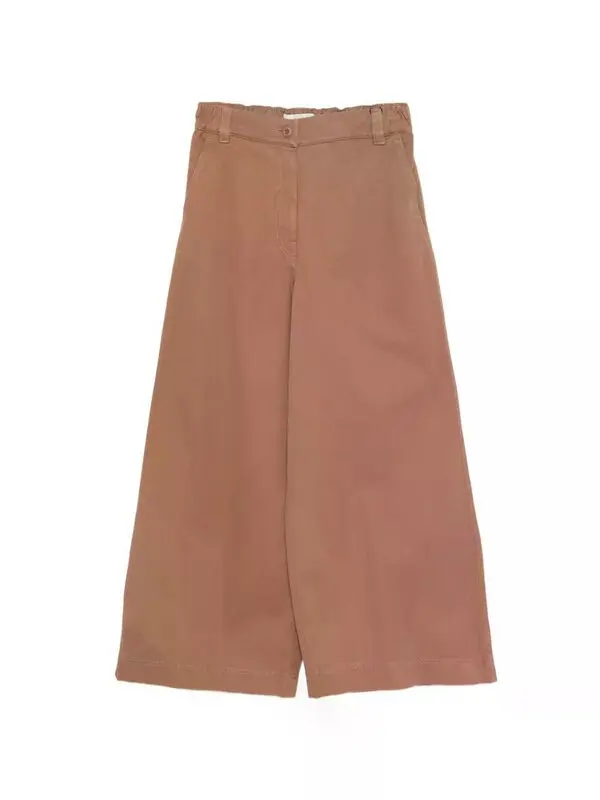 Max Mara Leather Culottes