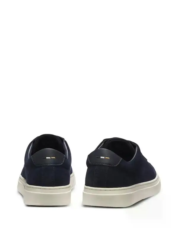 BOSS Kieran Suede Lace-up Sneakers - Blue