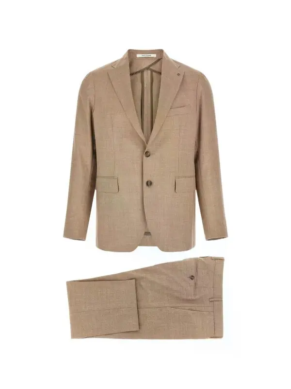 Tagliatore Single-breasted Suit - Neutrals