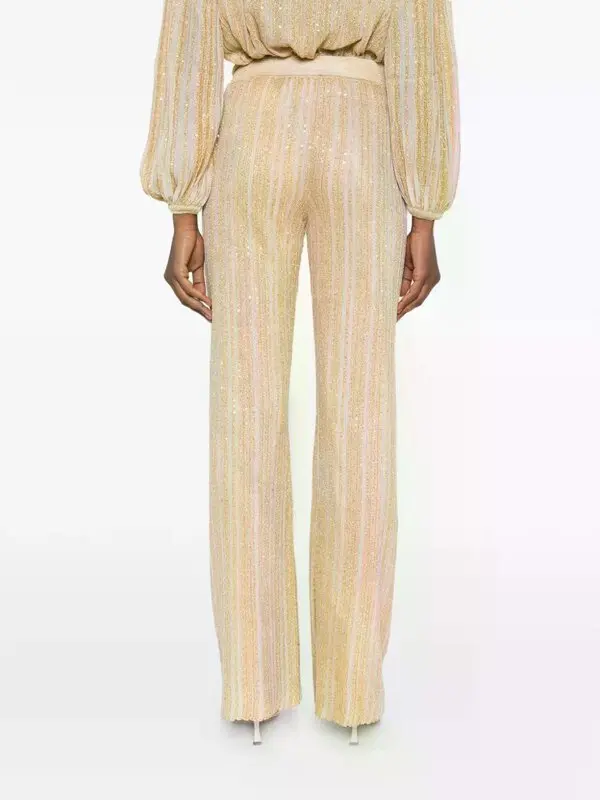 Missoni Sequin-embellished Trousers - Neutrals