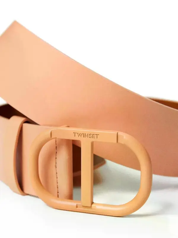 TWINSET Oval T Buckle Belt