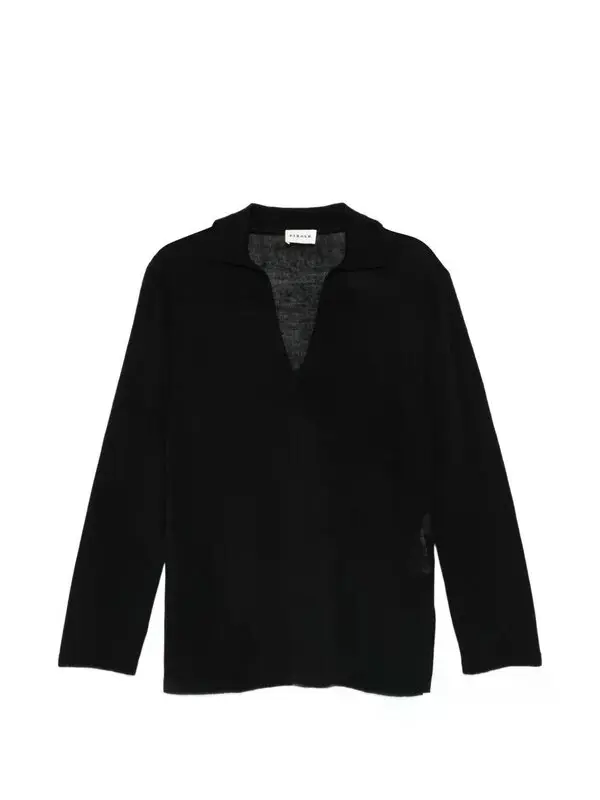 P.a.r.o.s.h V-neck Knitwear With Polo Collar