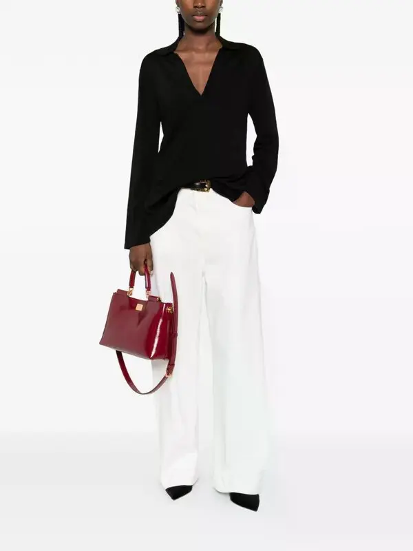 P.a.r.o.s.h V-neck Knitwear With Polo Collar