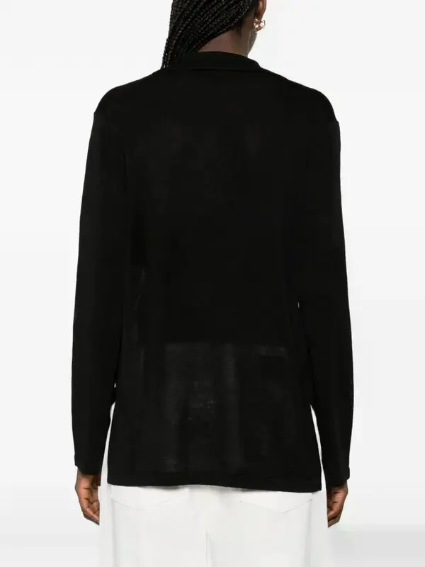 P.a.r.o.s.h V-neck Knitwear With Polo Collar