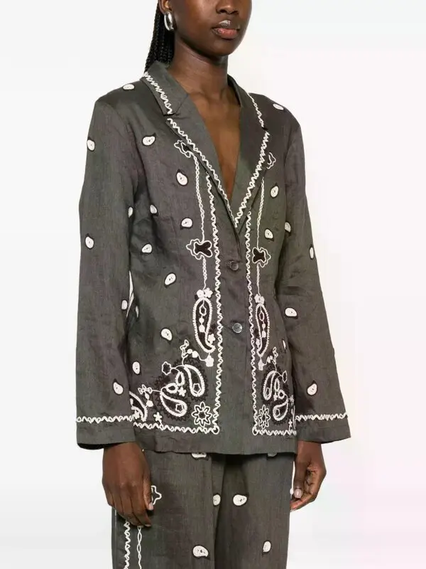 P.a.r.o.s.h Paisley-embroidered Shirt