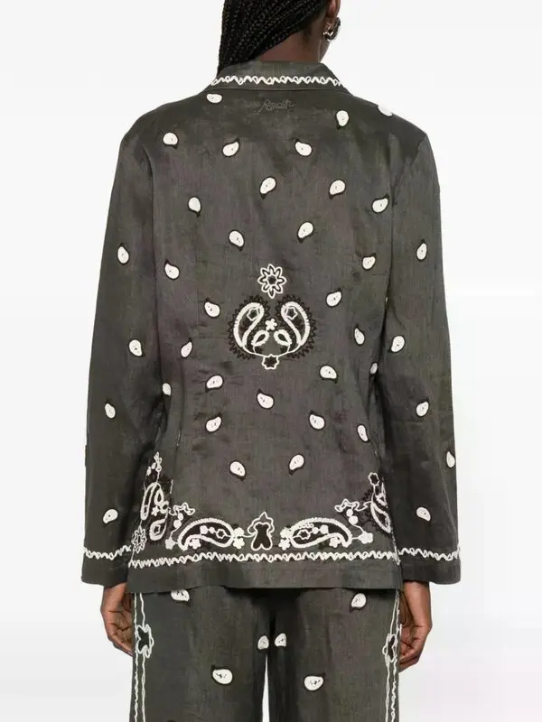 P.a.r.o.s.h Paisley-embroidered Shirt