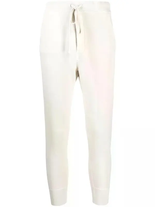 NILI LOTAN Nolan Cotton Track Trousers - Neutrals