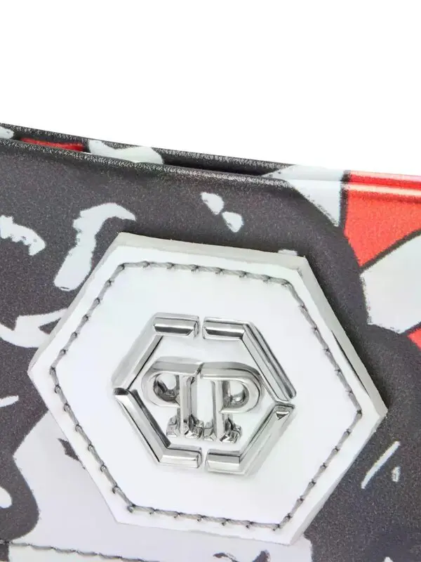 Philipp Plein Embossed-logo Card Holder