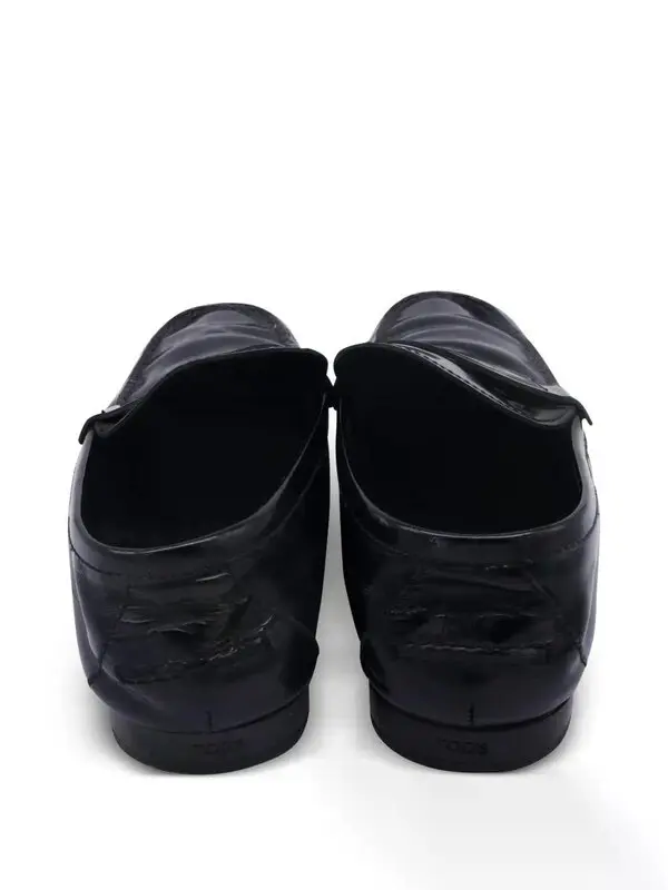 TOD'S Penny-strap Leather Loafers