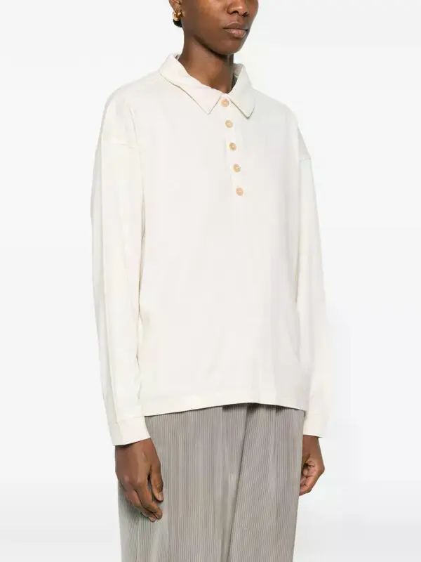 Khaite Faithful Polo Top