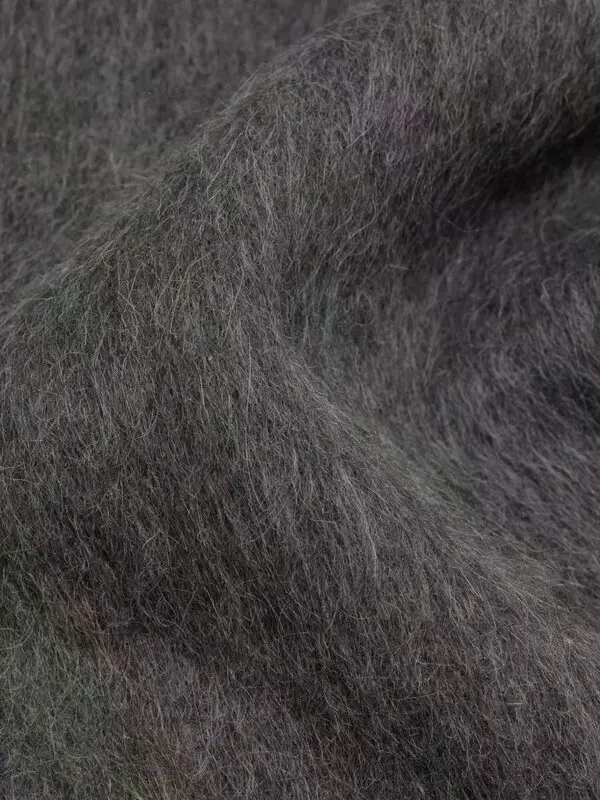 Acne Studios Fringed Scarf - Grey