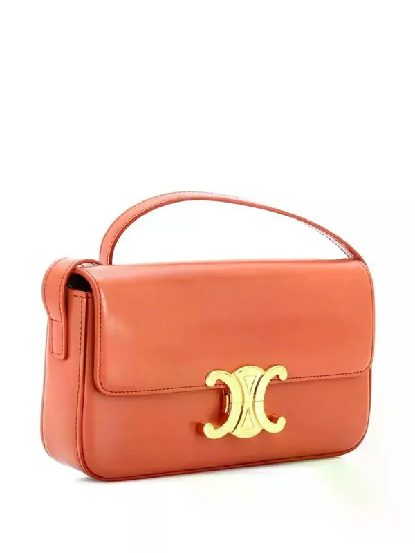 Celine Triomphe East-west Shoulder Bag - Brown