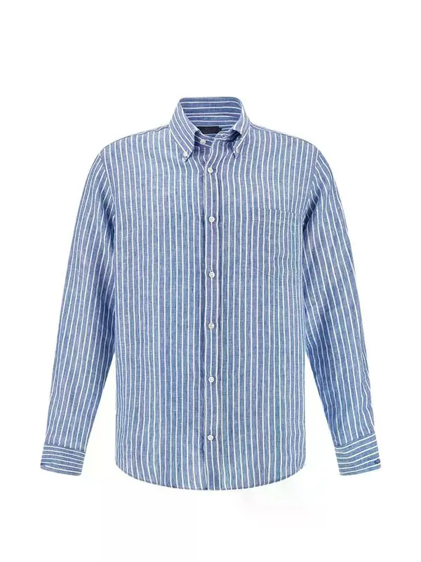 Paul & Shark Striped Shirt - Blue