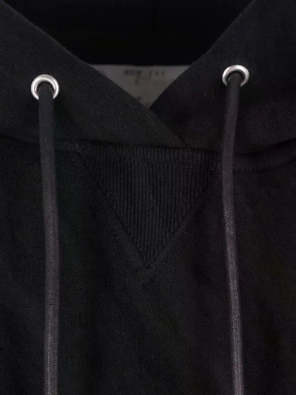 Sacai Drawstring Hood Hoodie