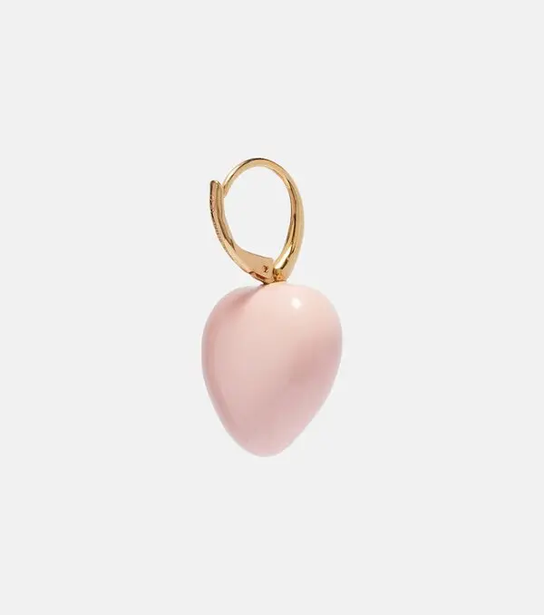 Valentino Garavani Vlogo Enamel Earrings