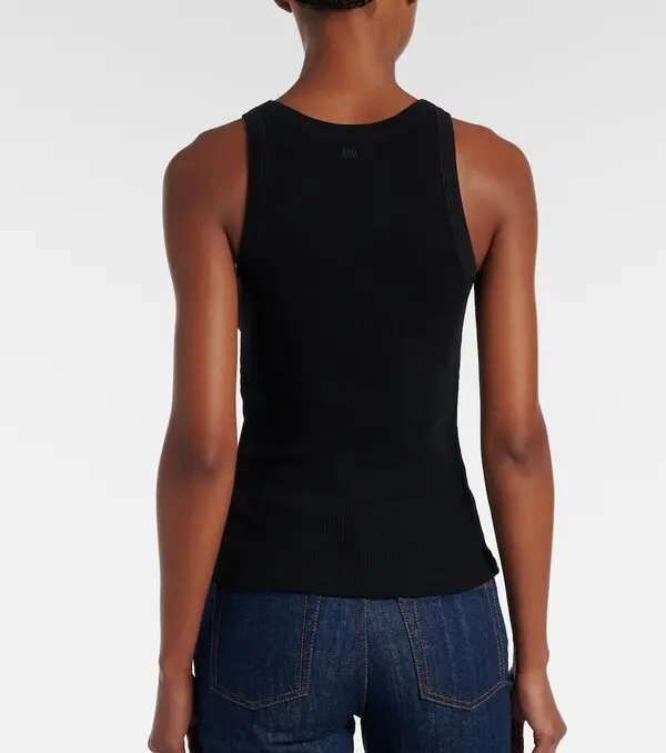 AMI Paris De Coeur' Cotton Jersey Tank Top