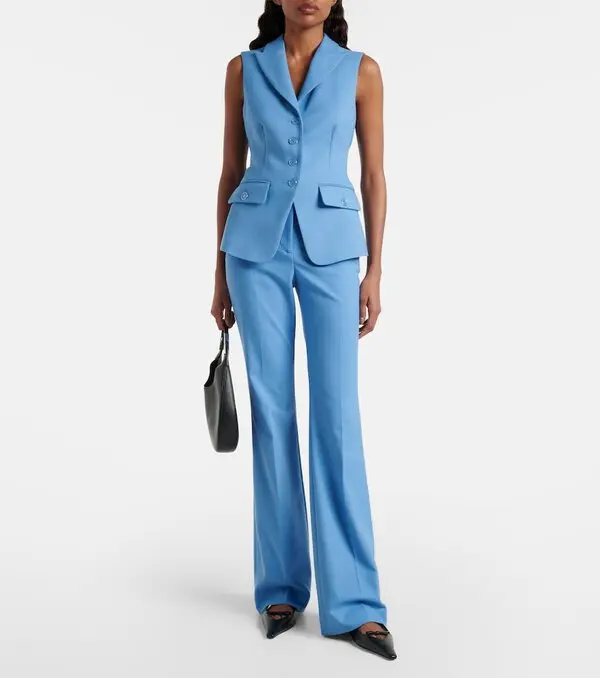 Veronica Beard Benny Single-breasted Vest