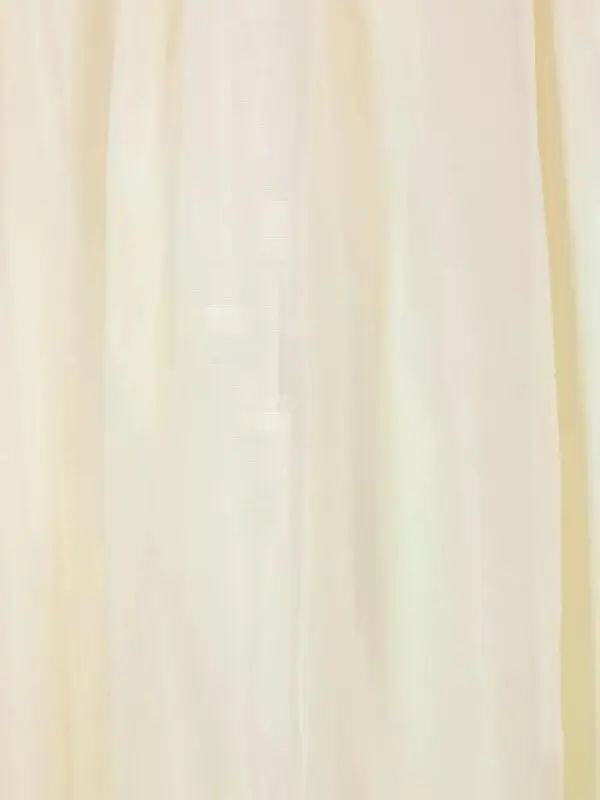 Simone Rocha Scalloped-hem Midi Skirt - Neutrals
