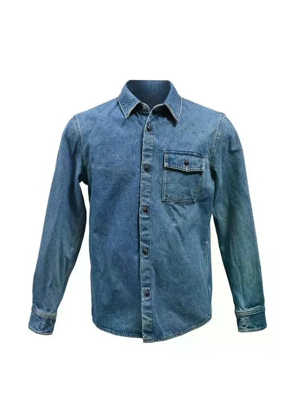 A.p.c. Button Flap-pocket Overshirt