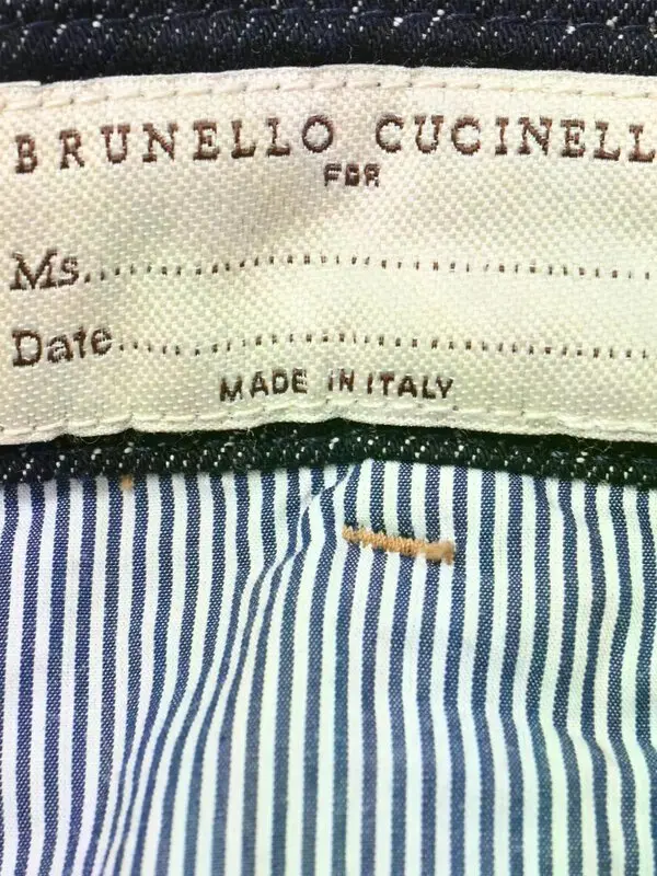 Brunello Cucinelli High-rise Straight Trousers