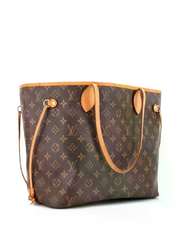 LOUIS VUITTON Monogram Canvas Mm Tote Bag - Brown