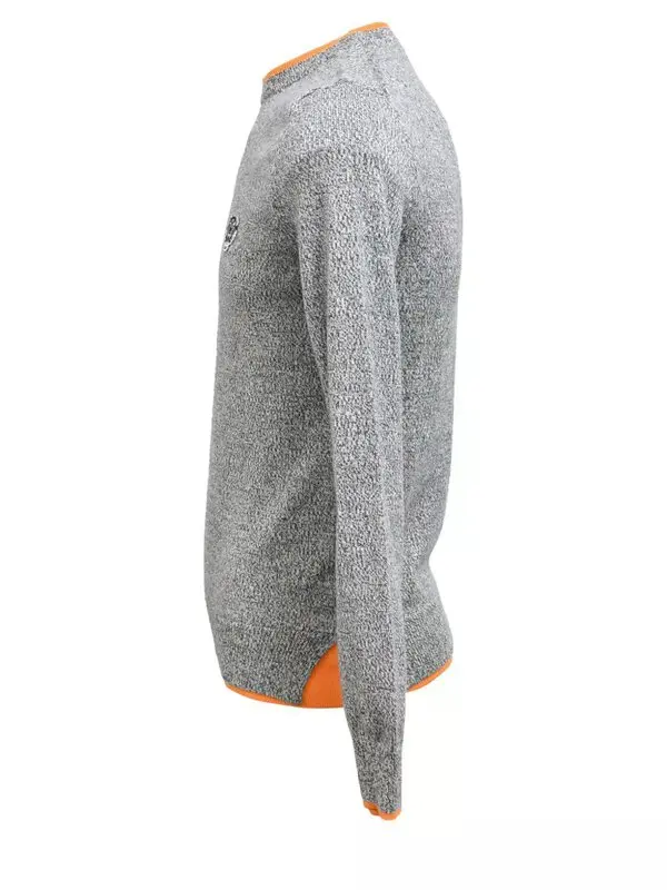 Kenzo Crew Neck Logo Patch Sweater