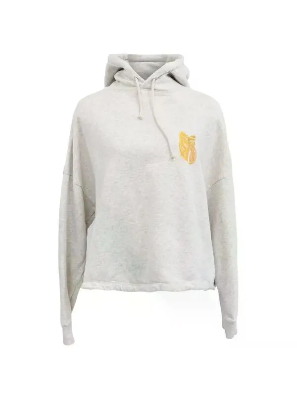 Ba&sh Mélange Effect Hoodie - Grey