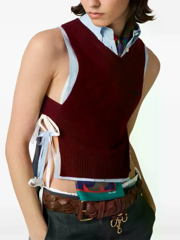 Miu Miu Cashmere Knit Vest