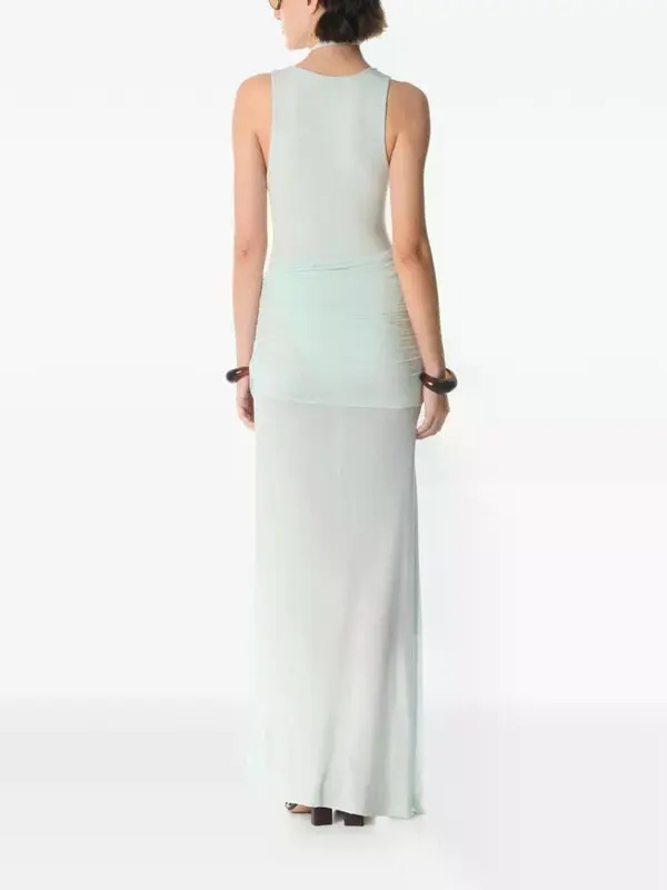 MANURI Gathered Detail Maxi Skirt