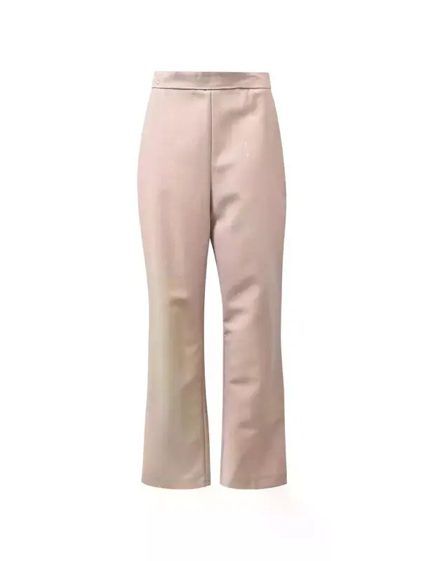 Fendi High-rise Logo Embroidered Trousers