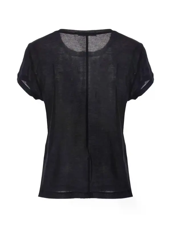 Co Name' Rolled Sleeve T-shirt