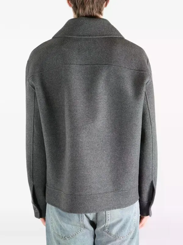 Extreme Cashmere Long-sleeve Pocket Overshirt