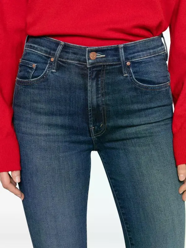 MOTHER The Insider Crop Step Fray Jeans