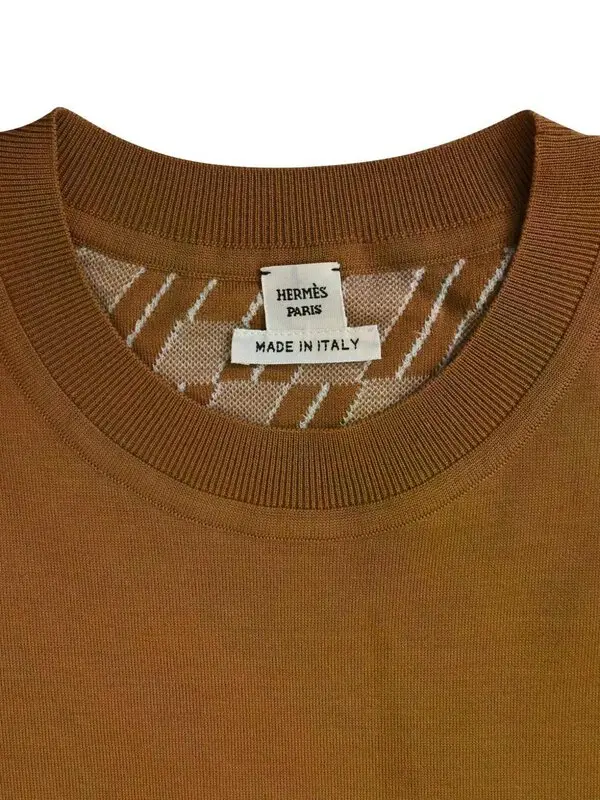 Hermès Crewneck Short-sleeved T-shirt