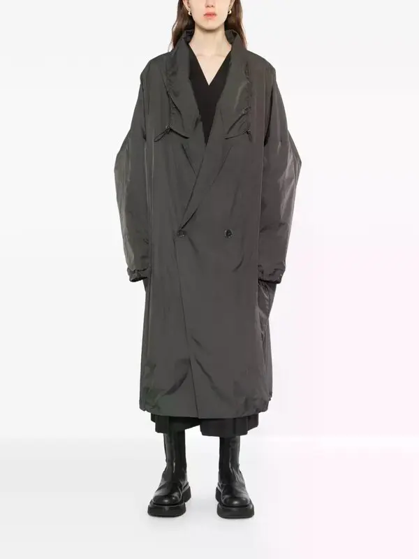 GDEL BY GAZE DE LIN Shirring-detail Coat