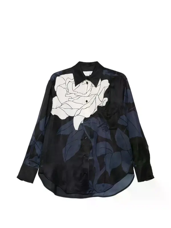 Victoria Beckham Floral Print Shirt