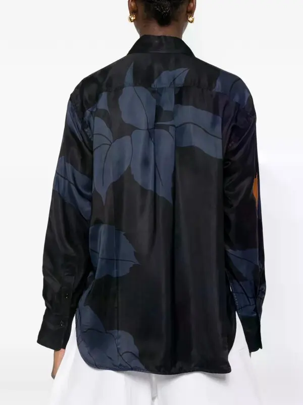 Victoria Beckham Floral Print Shirt