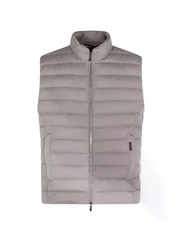 MOORER Zip Puffer Gilet